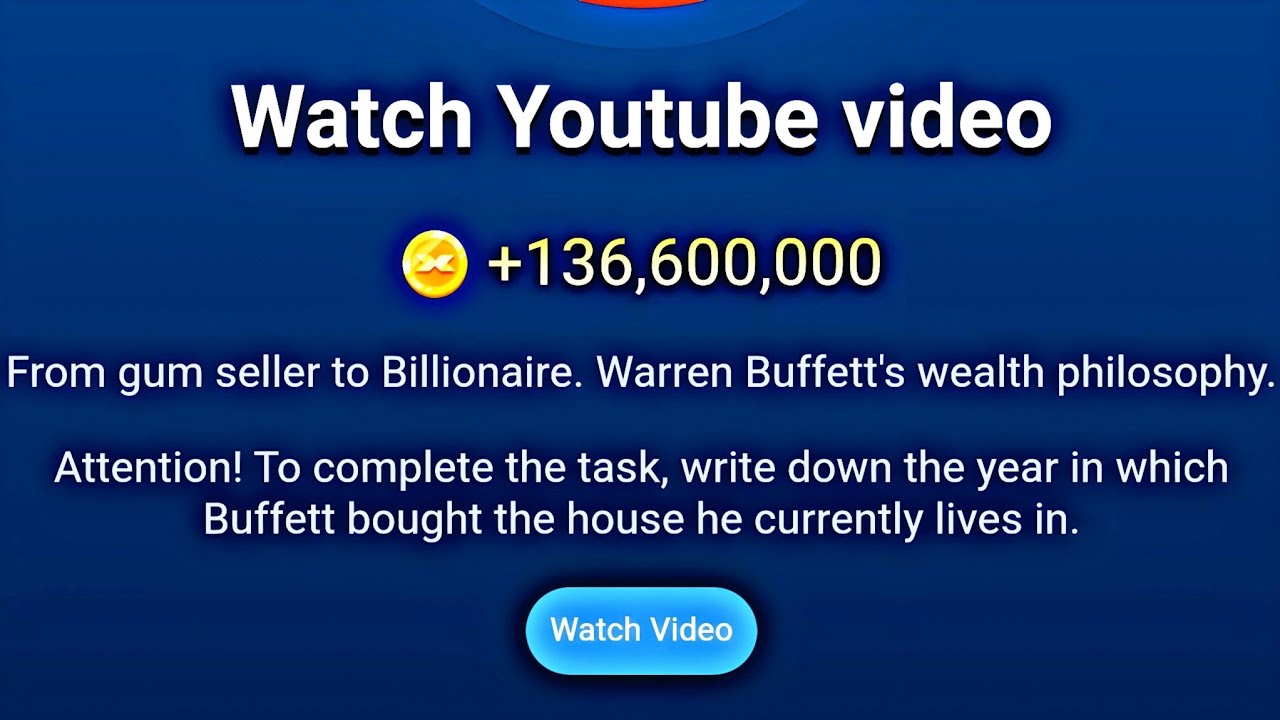 Youtube Code Musk Empire 04 September | X Empire Youtube Code Today ...