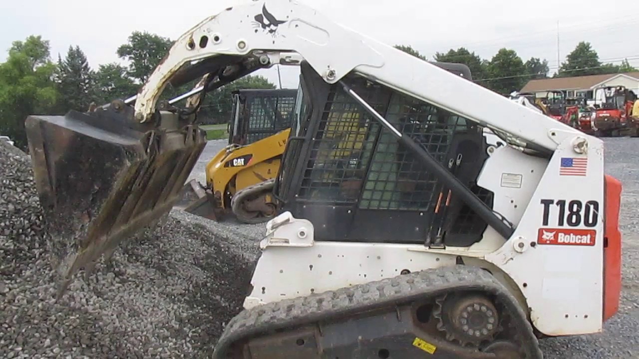 Bobcat T180 - YouTube