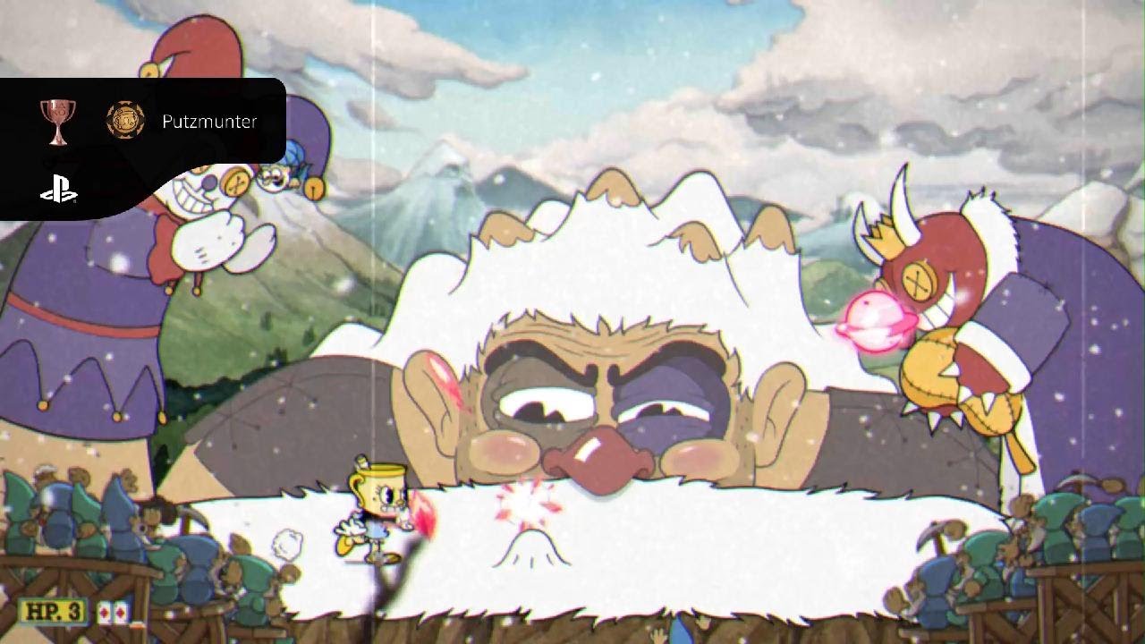 Cuphead - The Delicious Last Course | Putzmunter | Trophäe | PS4 - YouTube