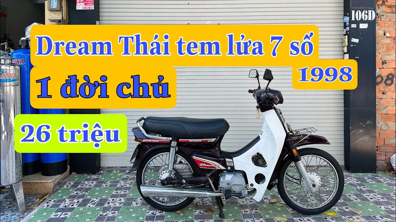 Dream Thái tem lửa 7 số Zin , 1 đời chủ , 26 triệu ☎️ 0707.38.68.68 ...