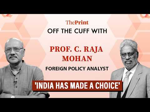 US' demands, Iran’s red lines & India’s choice: Prof. C. Raja Mohan on West Asia war in #ThePrintOTC