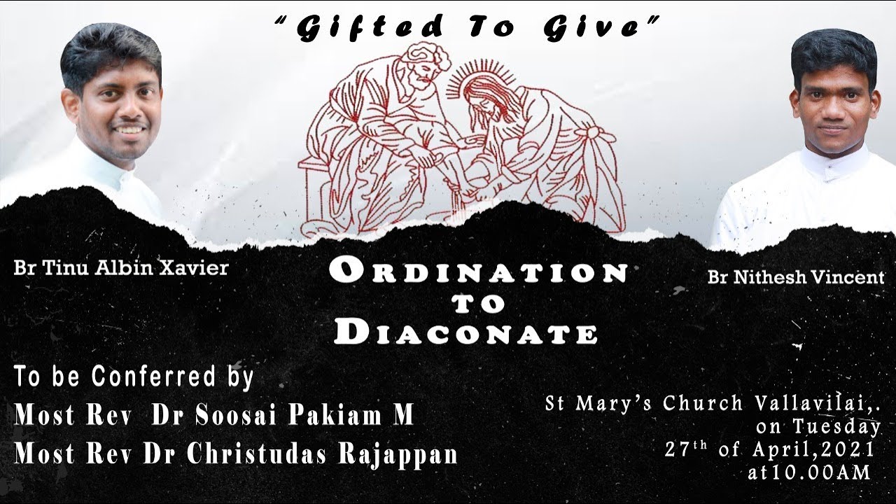 Priestly Ordination and Diaconate @ St. Mary's Church Vallavilai || 27 ...