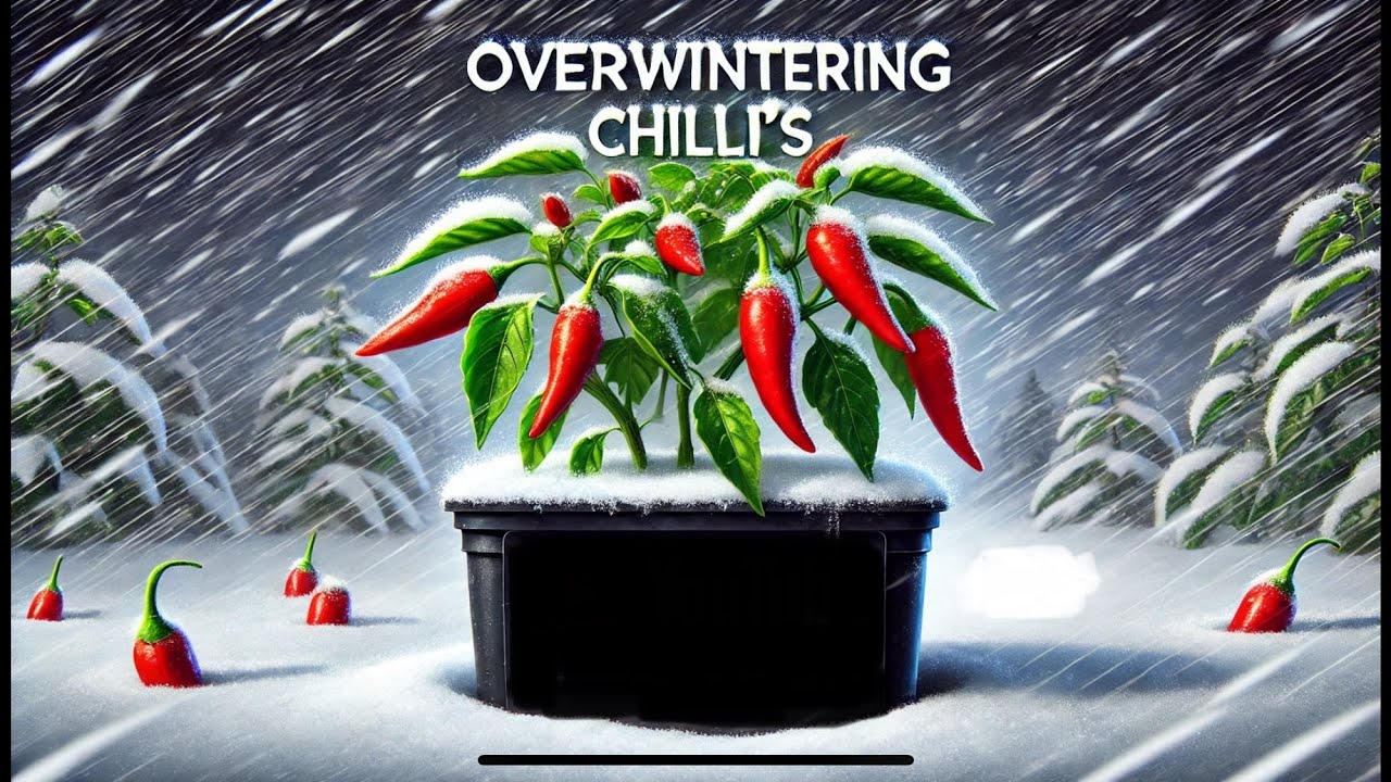 How to Overwinter Chilli Plants (Even in the Snow!) 🌶 ️ - YouTube