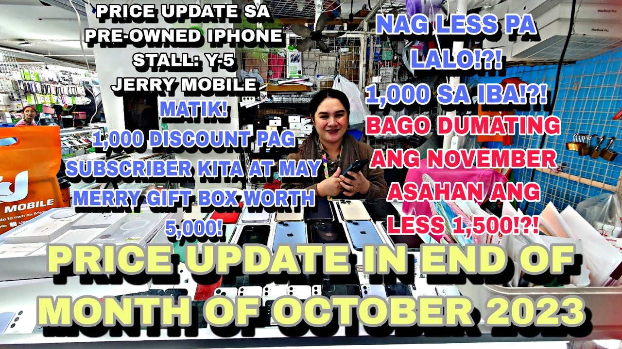 IPHONE GREENHILLS PRICE UPDATE l MATIK 1,000 DISCOUNT PAG SUBSCRIBER ...