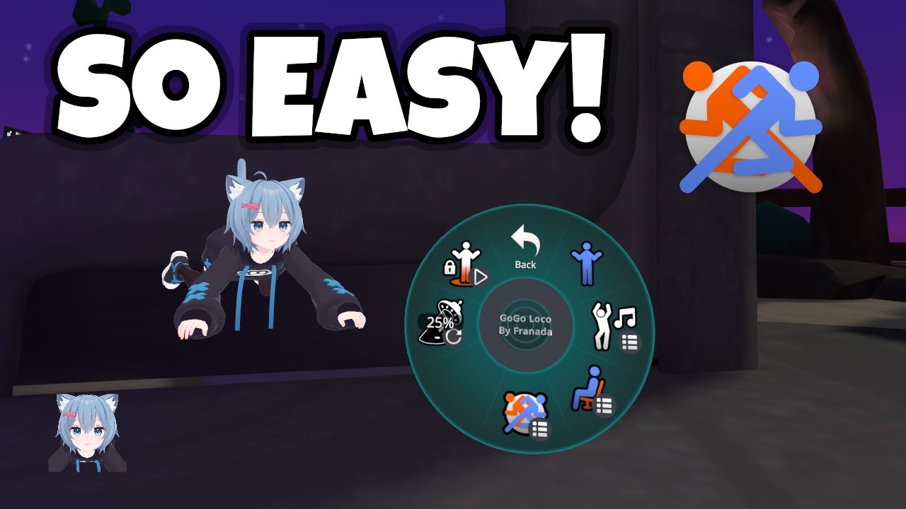 How to EASILY add GoGo Loco to a VRChat Avatar! - YouTube