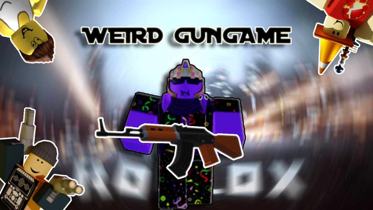Klosure Is Dominating Roblox Weird Gun Game - YouTube