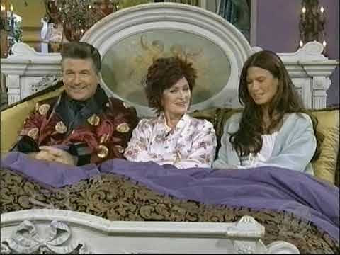 Rhona Mitra (best of clip 4 min also Alec Baldwin) Sharon O - Dec. 2003