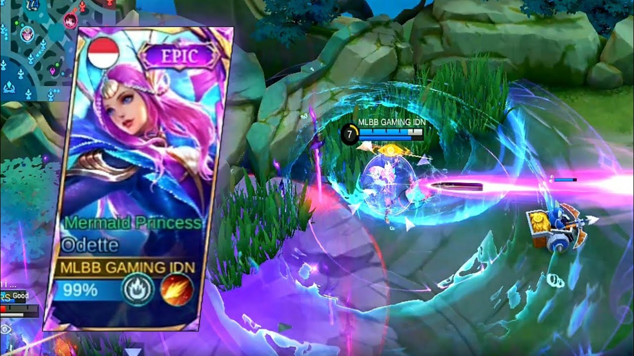 ODETTE MERMAID PRINCESS | SOLO RANK DAY 124 | MLBB - YouTube