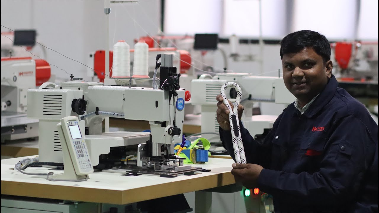 Heavy duty automatic sewing machine for Indian rope and harness ...
