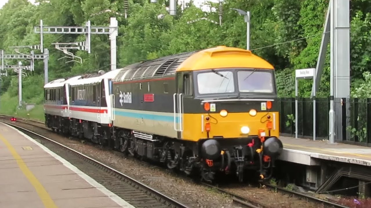 UK: ScotRail liveried Class 47 47712 at Reading West with LSL moves ...