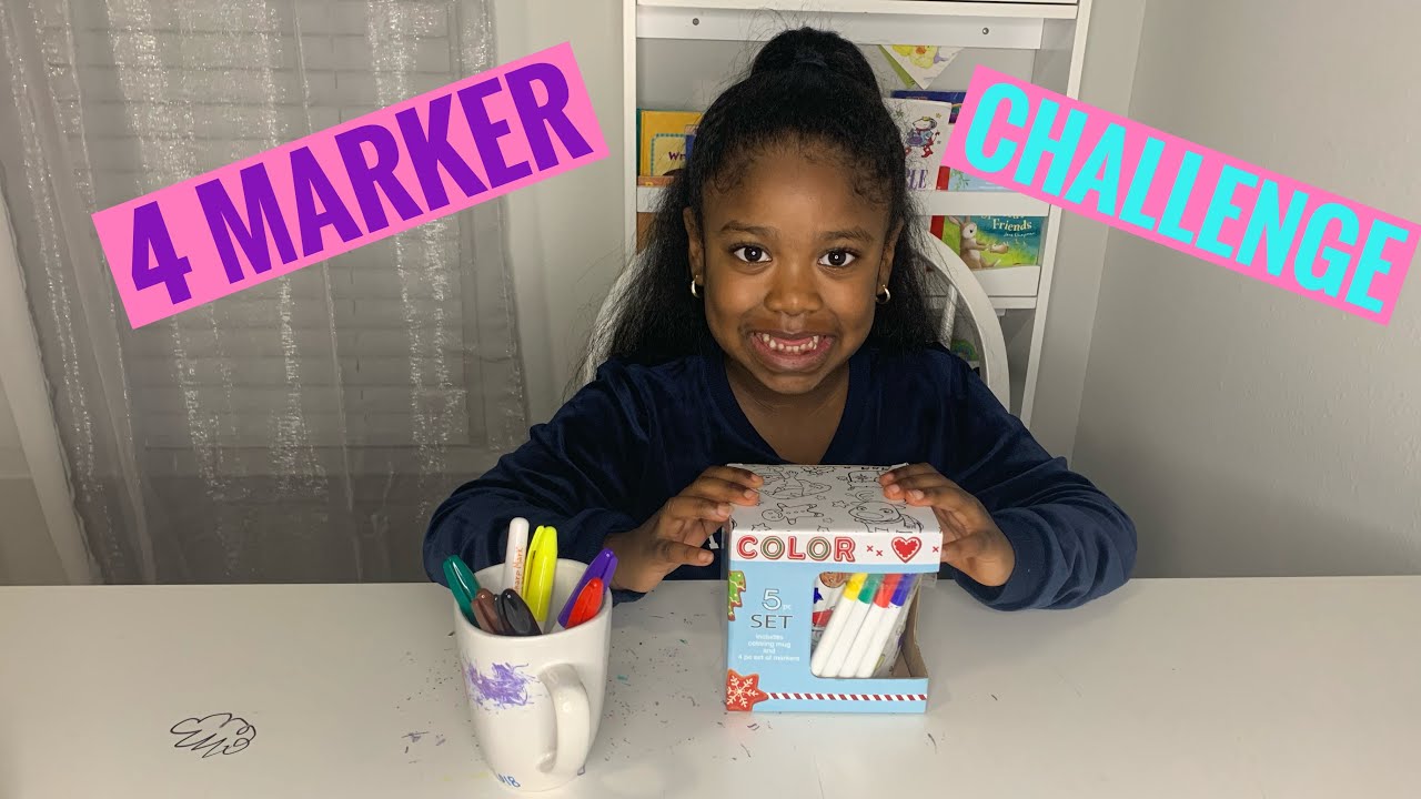 Marker Challenge!!! - YouTube