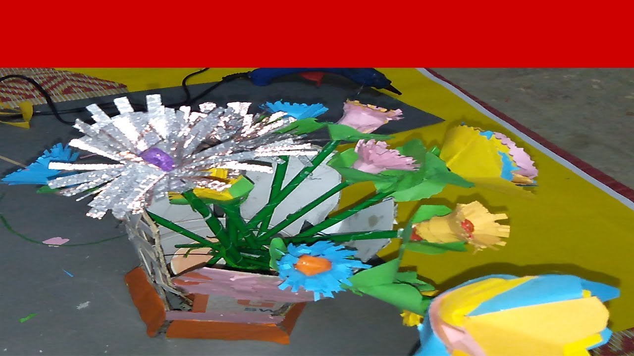 How to Make a Beautiful Guldan Flower By IDeal Art and Craft - YouTube