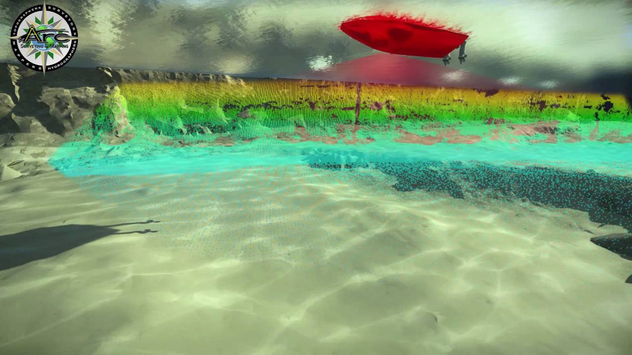 Topographic & Hydrographic Model - YouTube