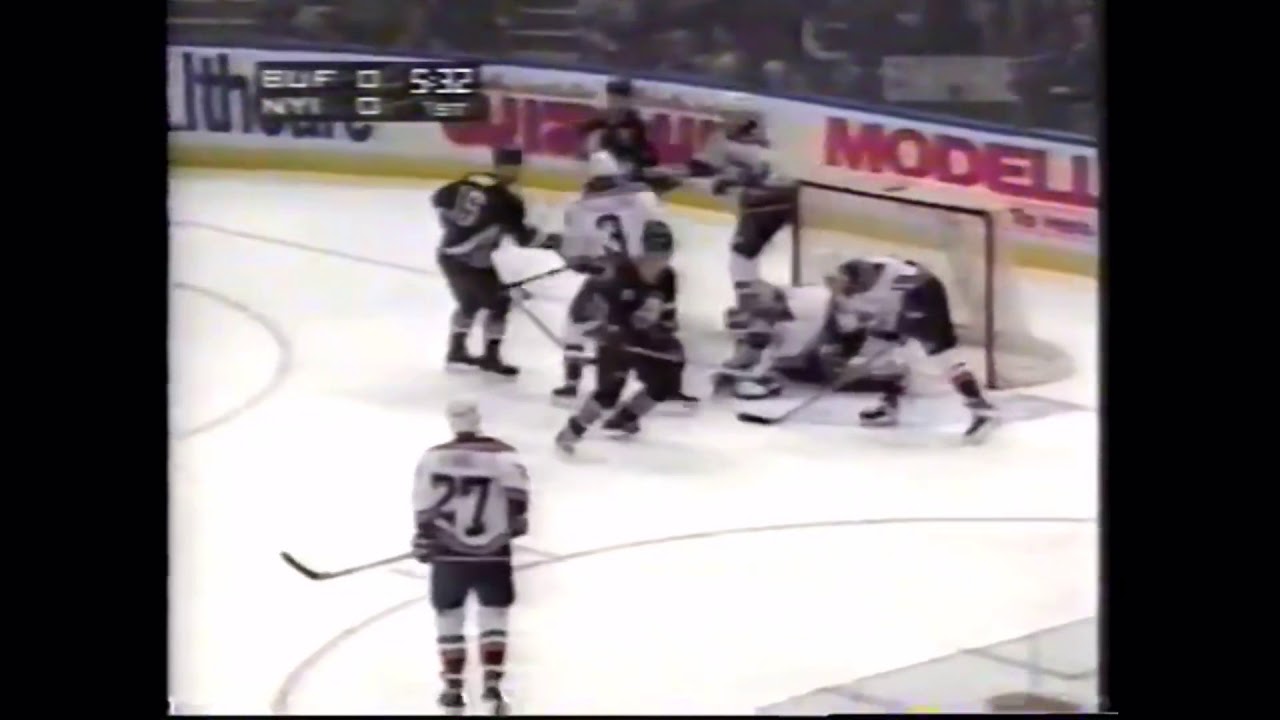 January 15 1997 Sabres at Islanders highlights (partial) - YouTube