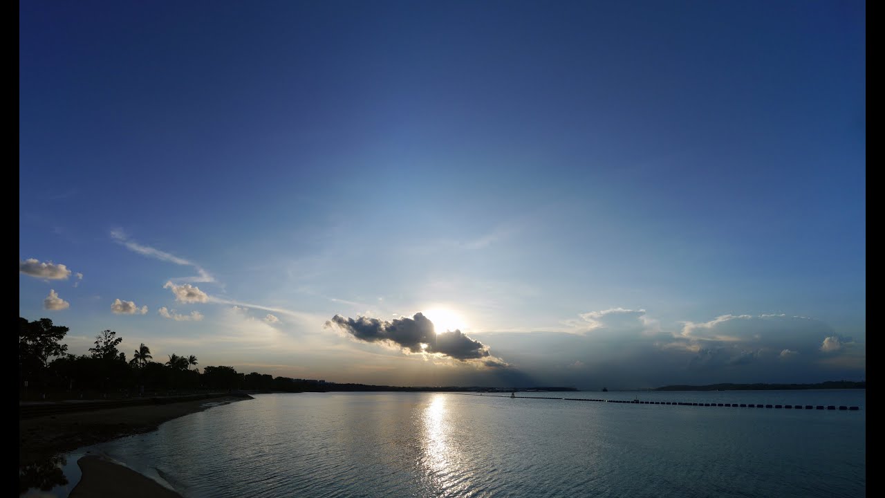 Sunset 9th May 2024 - Empty sky, slow moving clouds & yet beautiful ...