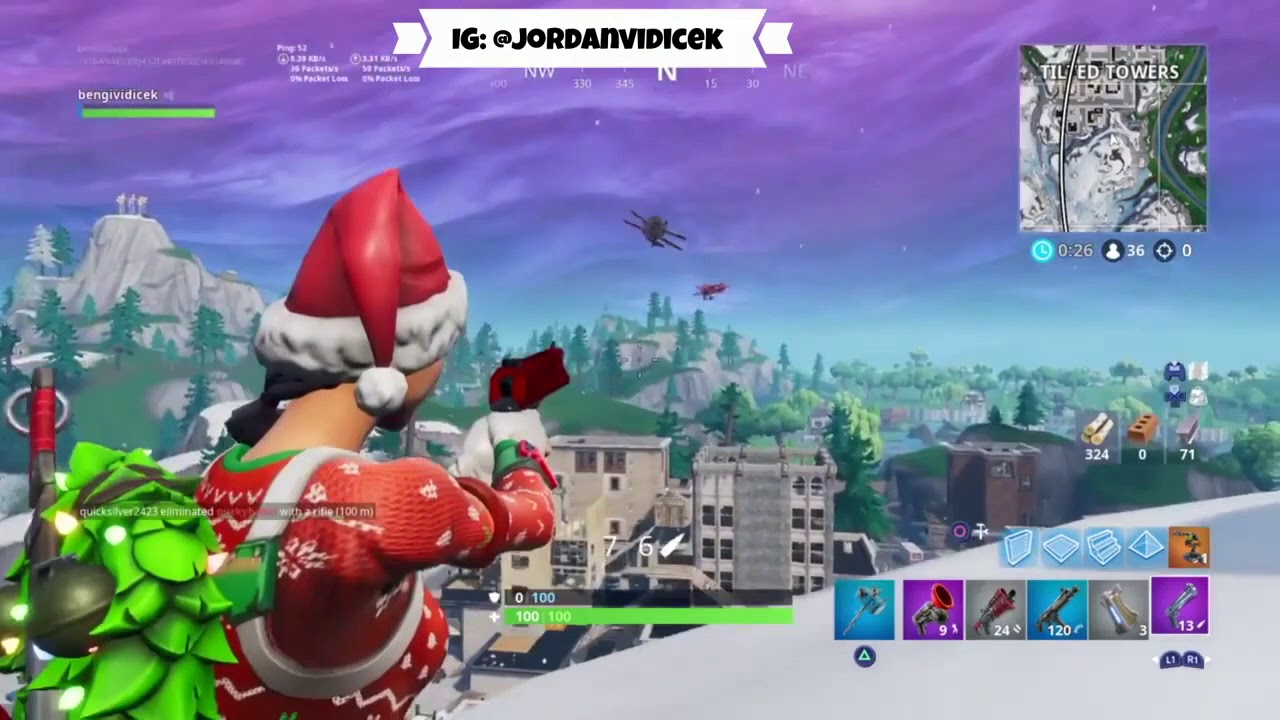 FORTNITE HOVERBOARD TRICKSHOT COMPILATION!!! - YouTube
