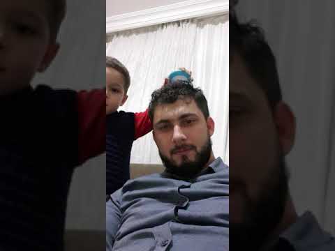 Tunahan ın babasına yaptığı baş masaj ı maşaALLAH.