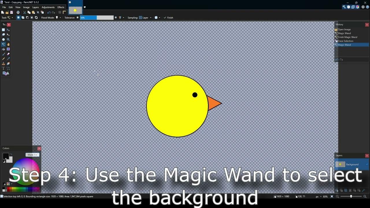 How to Remove the Background of an Image in Paint.NET in 30 seconds ...