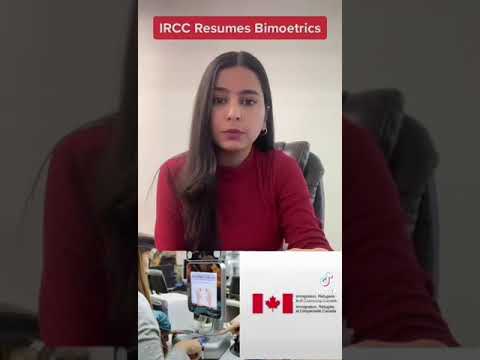IRCC RESUMES BIOMETRIC - YouTube