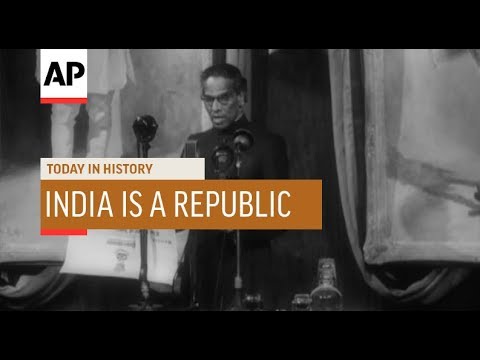 India Becomes a Republic - 1950 | Today In History | 26 Jan 19 - YouTube