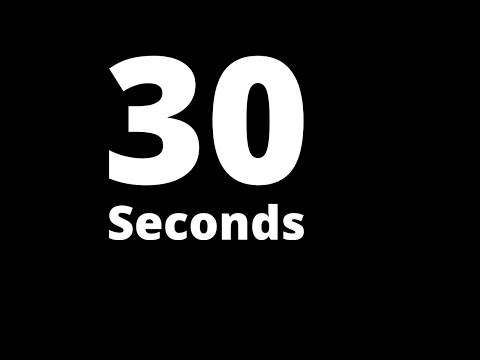 30 second Timer No Ads Countdown #timer
