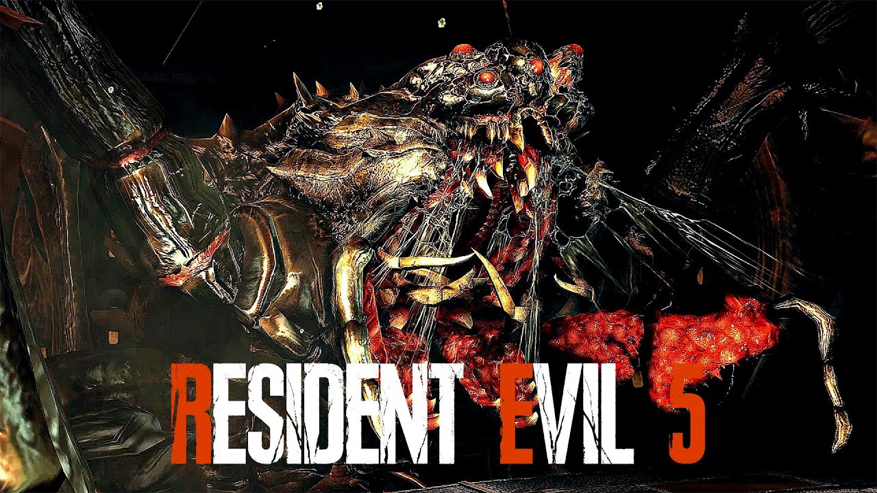 Resident Evil 5 - U-8 Boss Fight - YouTube