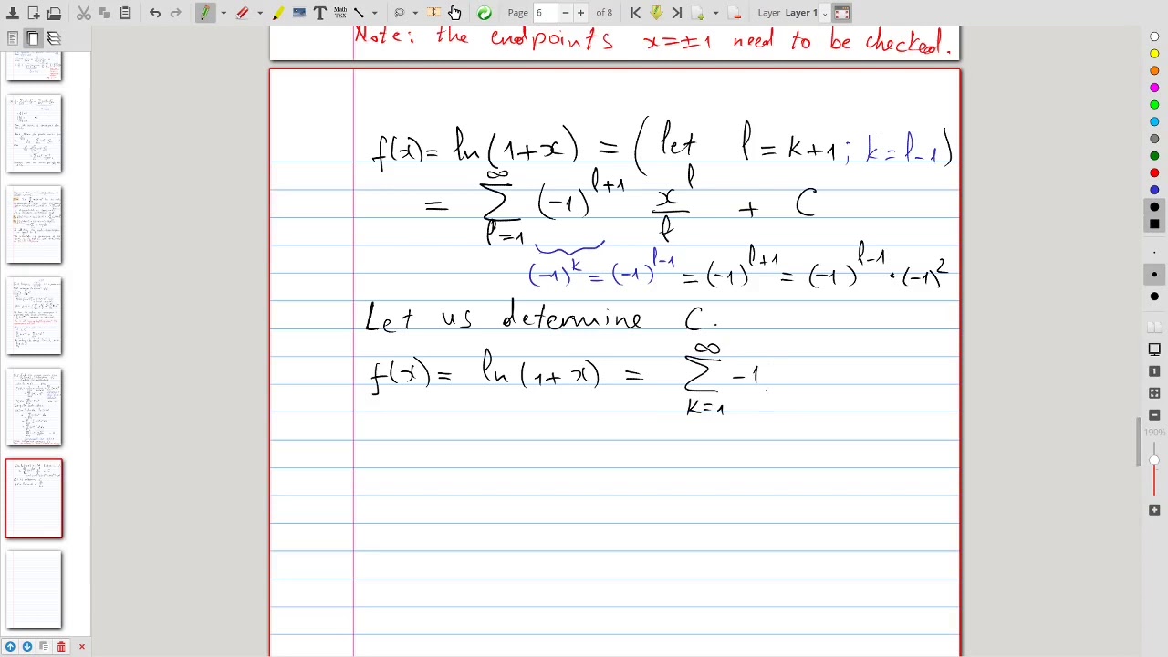4 - Integration of series examples - YouTube