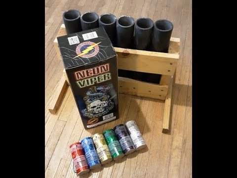 💥NEON VIPER SHELLS🐍 by FLASHING FIREWORKS💥 - YouTube