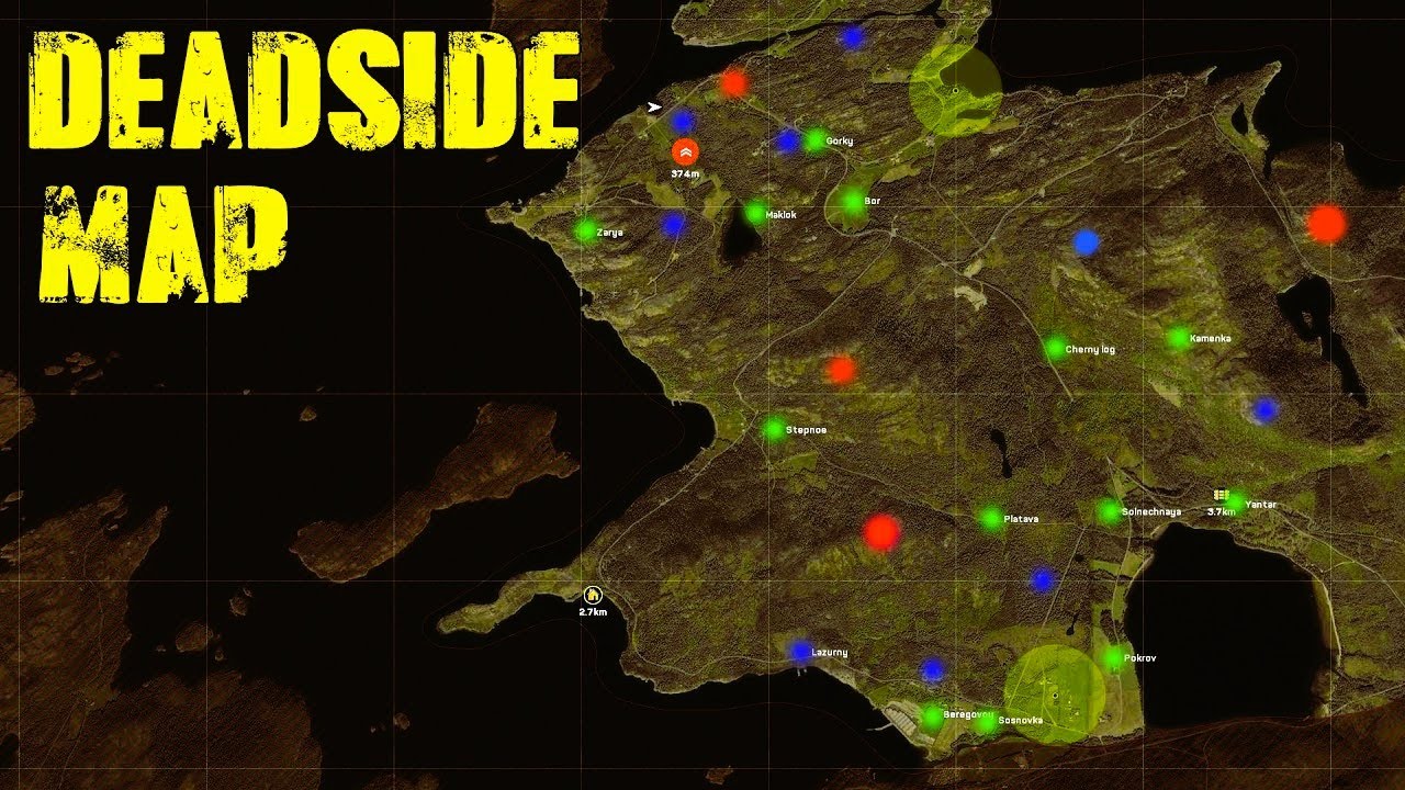 DEADSIDE 🔹 COMEÇANDO DO ZERO PARA CONHECER O MAPA 🔹 - YouTube