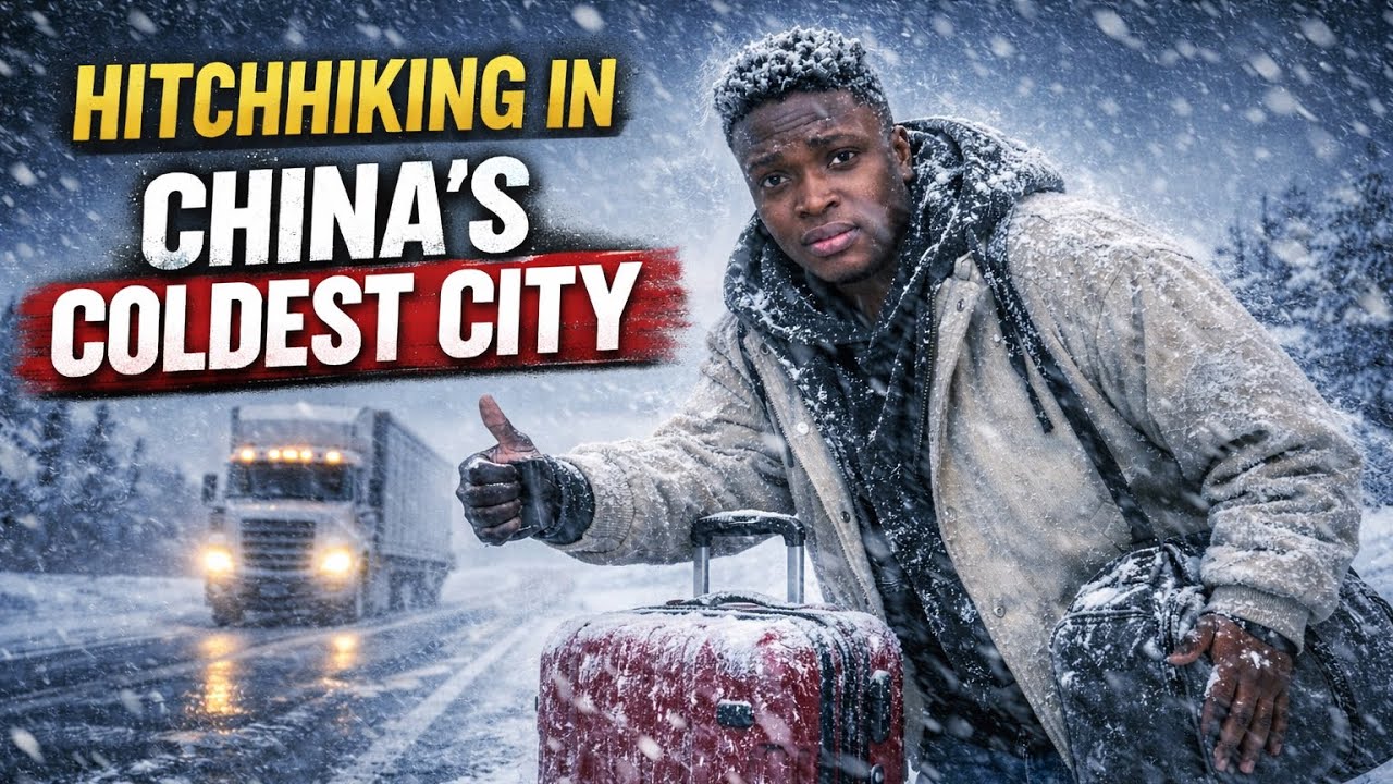 Stranded in the Cold in China!!!! #viral - YouTube