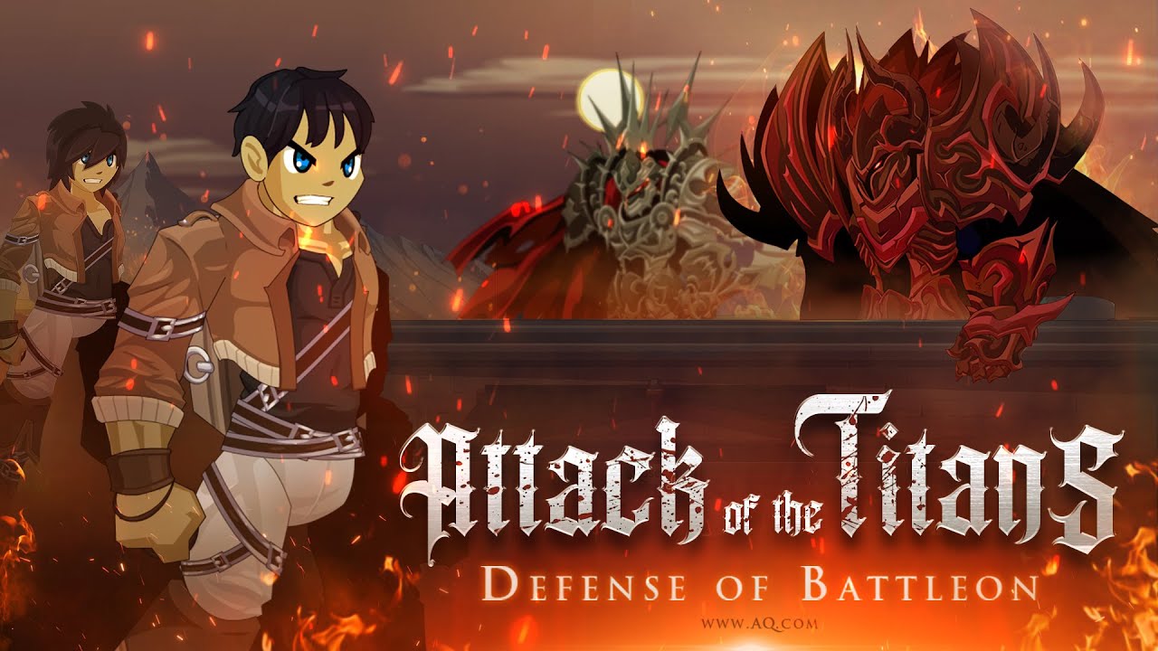 Attack of the Titans! AQW - YouTube