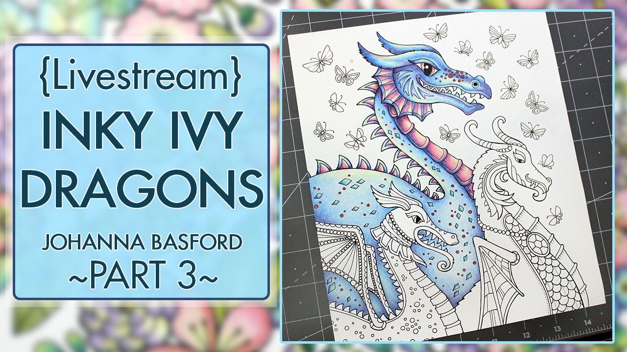 {LIVESTREAM} Pt. 3 ~ Inky Ivy Dragons ~ Black Widow Pencils ~ !etsy ...