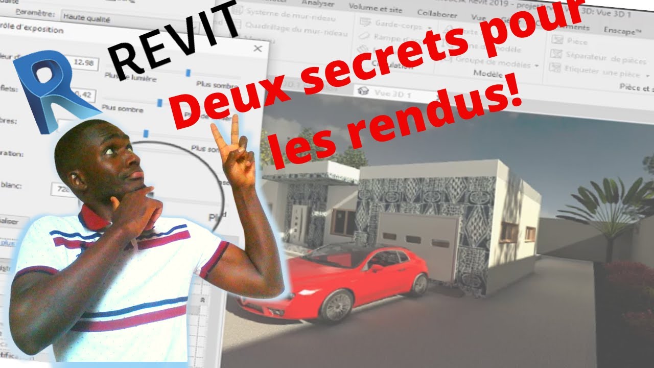 2 ASTUCES POUR FAIRE UN BON RENDU DANS REVIT🙊🙉🙈 _ETandTUTOS - YouTube