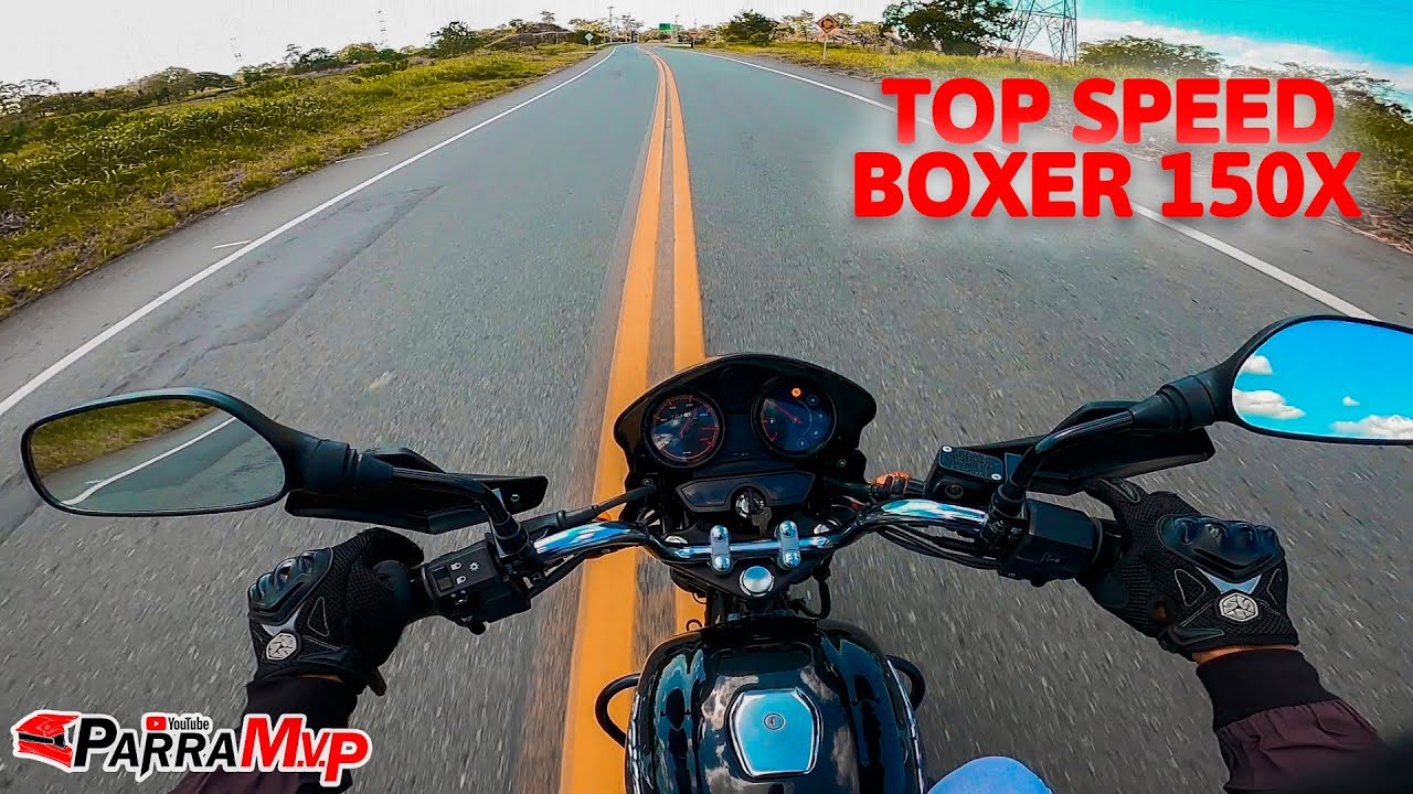 Bajaj BOXER 150X | Top Speed 🔥 - YouTube