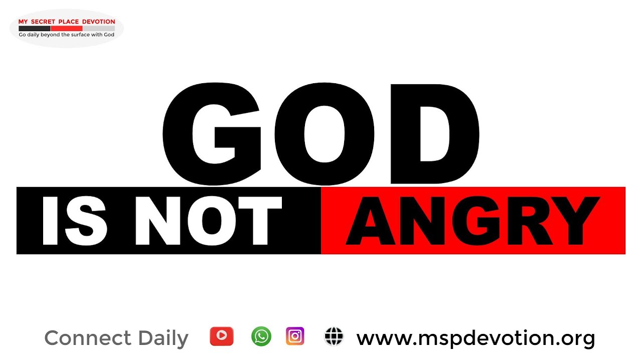 God Is Not Angry - Rev Oyiks Alfred - YouTube