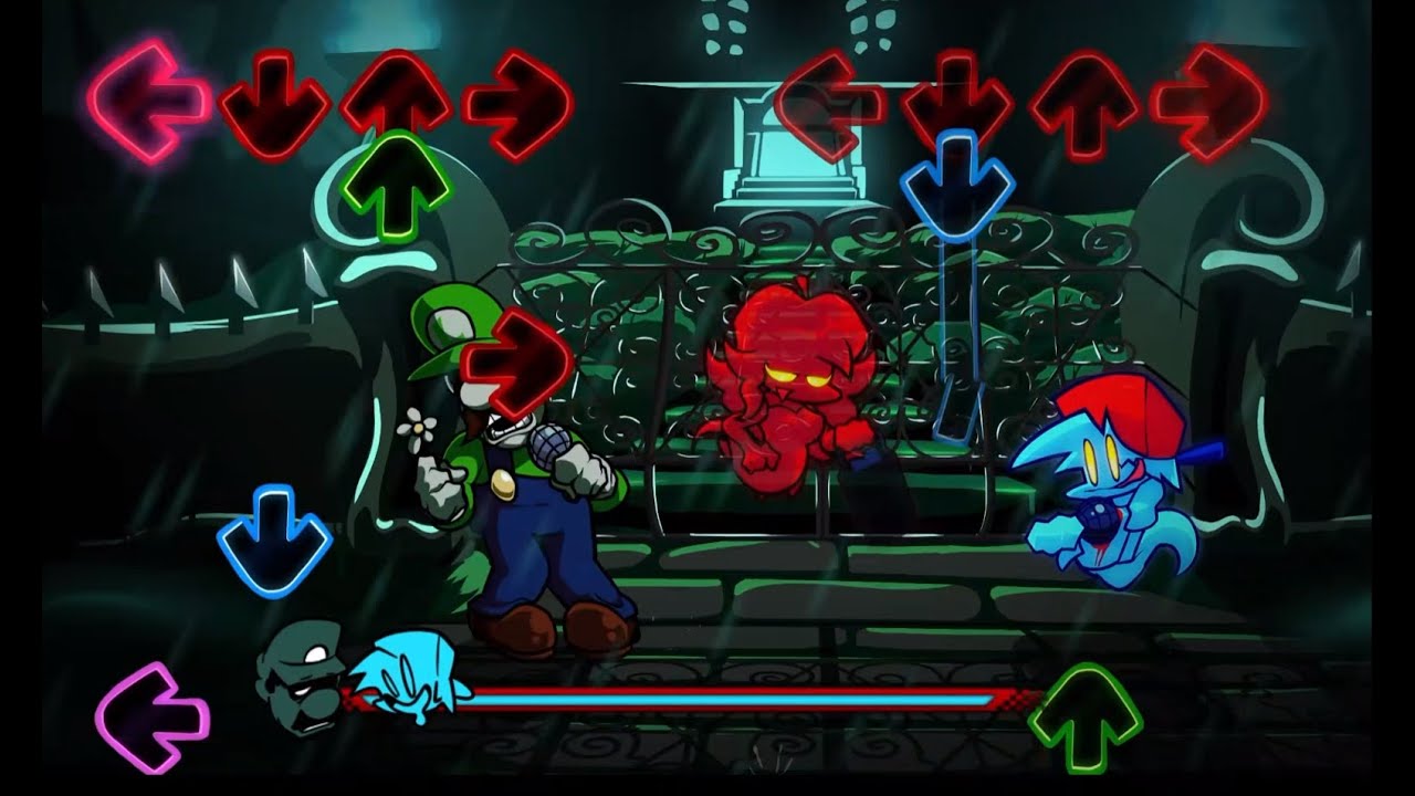 FNF-Alone V2 (By RedTV53)(Mario's Madness V2.0.1) - YouTube