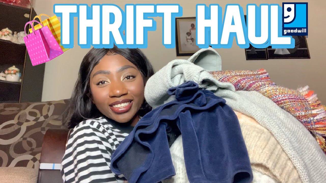 THRIFT HAUL FROM GOODWILL BINS (SUPER CUTE PIECES FOR STYLING!) - YouTube