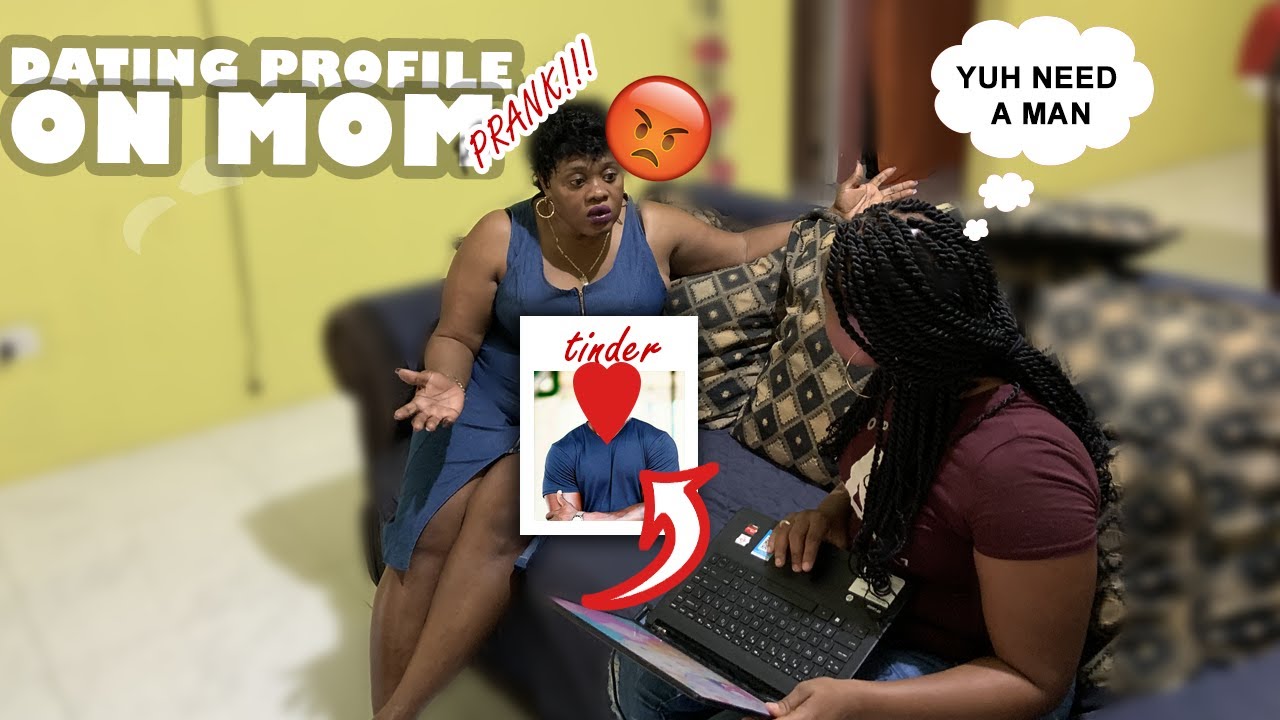 DATING PROFILE FOR MOM PRANK - YouTube