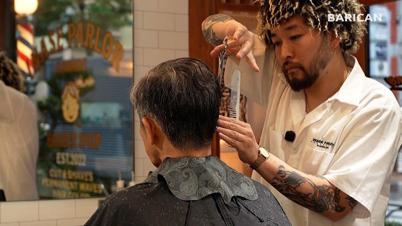 【メンズヘアセット】男の社交場「INASE PARLOR BARBER SHOP HANARE」でクラシックスタイル | 阿佐ヶ谷 理容室 ...