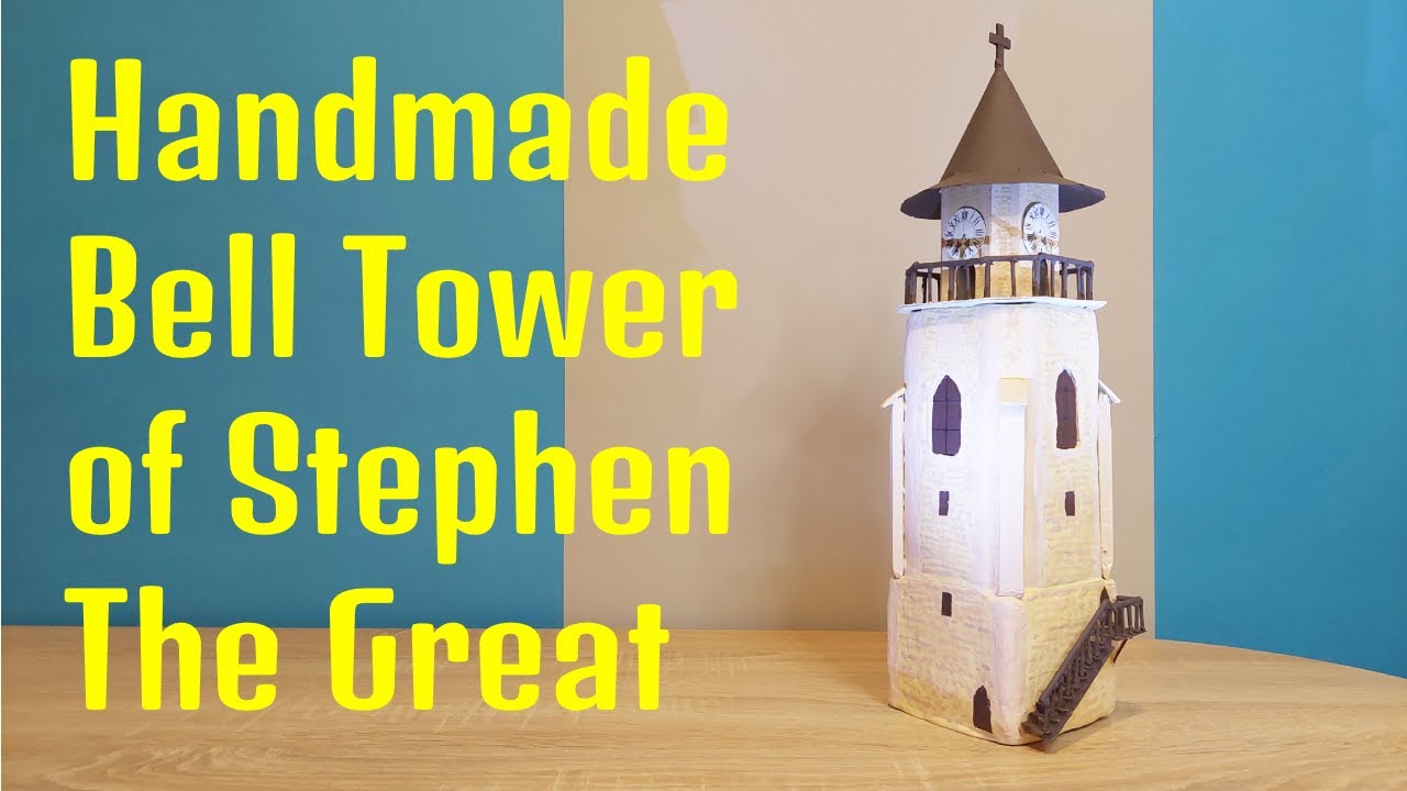 How to Make a Handmade Bell Tower ♖ / Tutorials/ Season 3 - YouTube