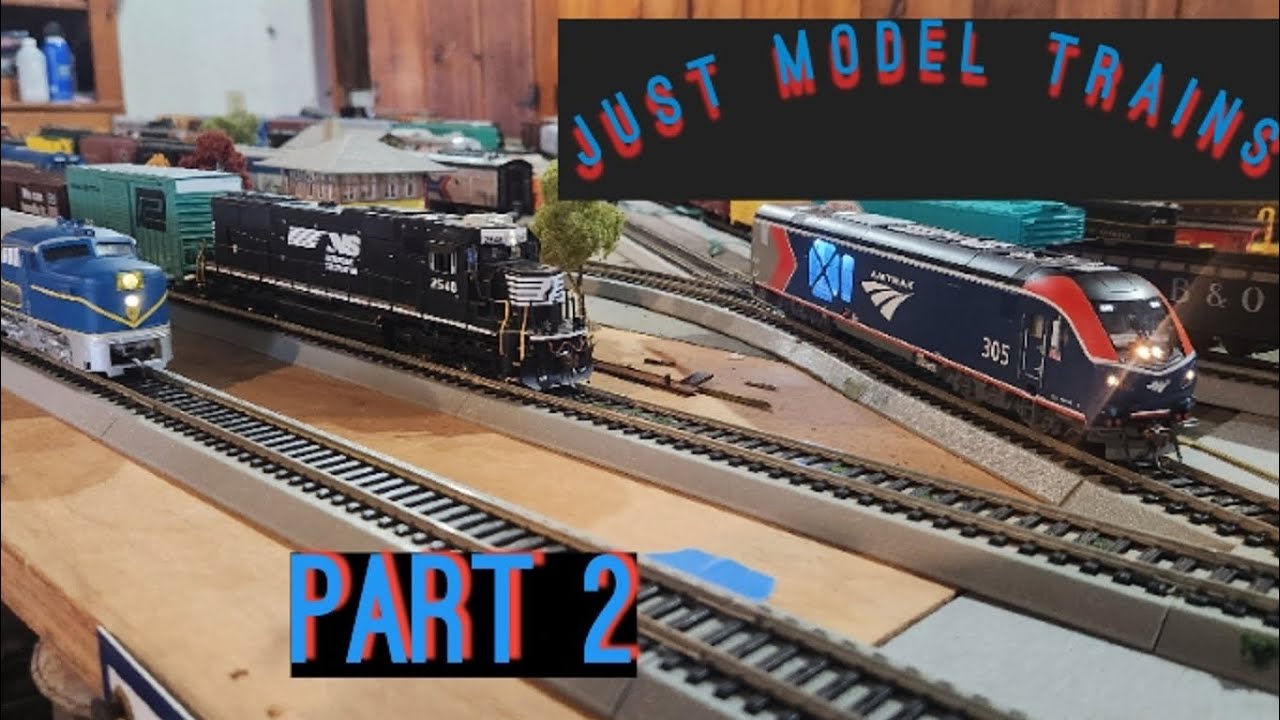 Just Model trains part 2 - YouTube
