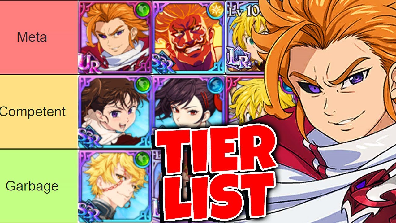 BEST Heroes TIER LIST (March 2024 Edition) | Seven Deadly Sins: Grand ...