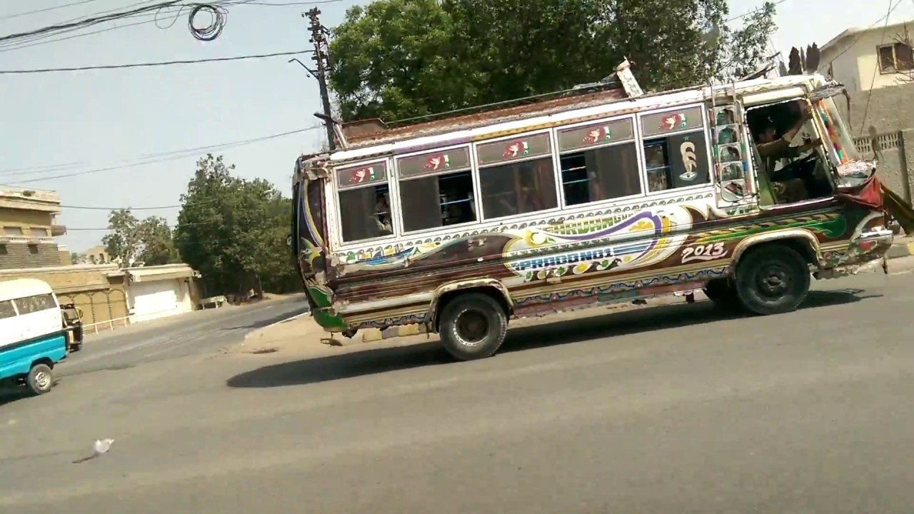 Karachi driving in Pakistan - YouTube