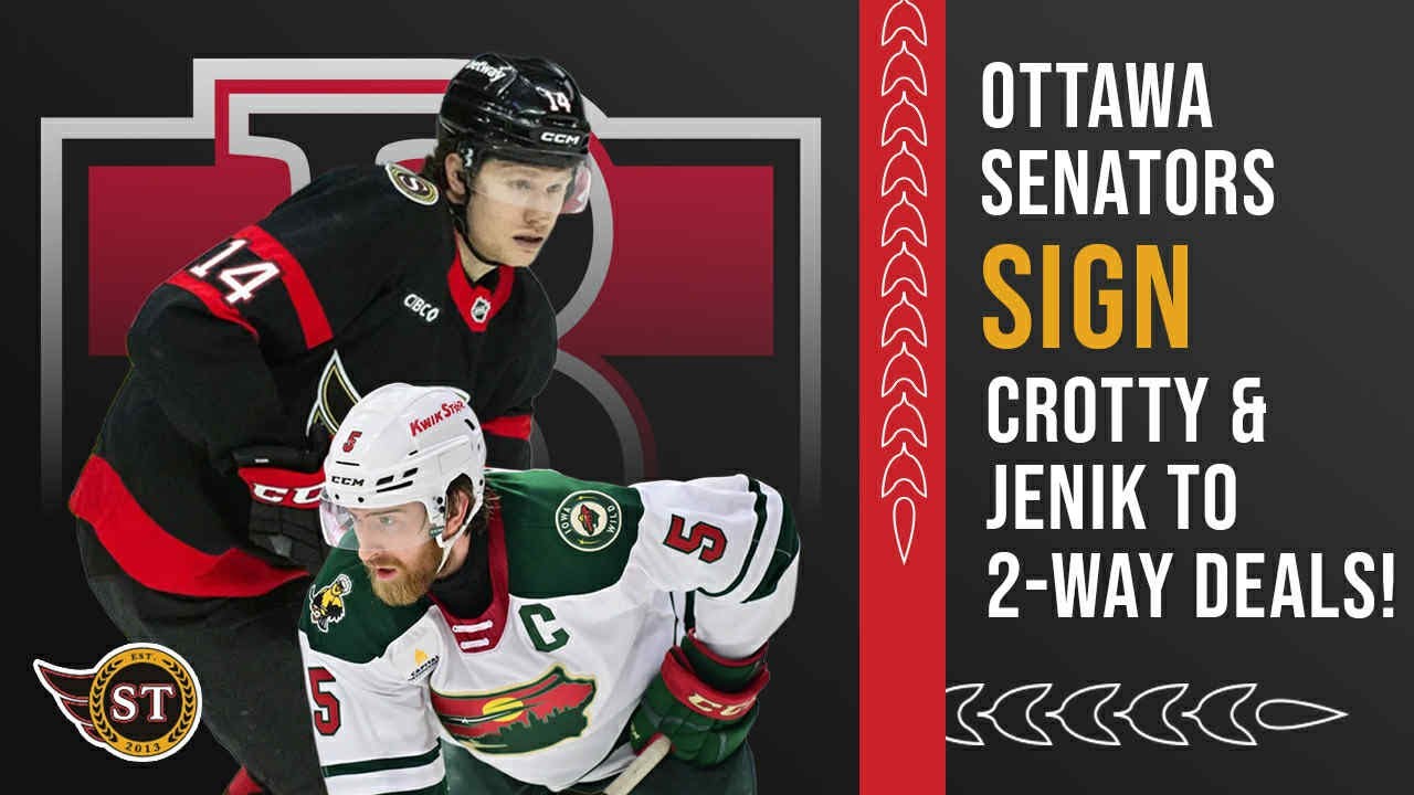 Ottawa Senators BOLSTER Belleville As They RE-SIGN Jan Jenik And SIGN ...