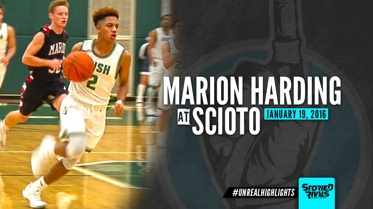 HS Basketball | Marion Harding at Scioto [1/19/16] - YouTube