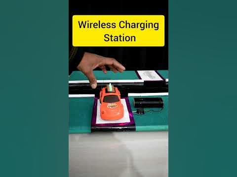 Wireless Charging Station, Electric Vehicle Charging Station, Science ...