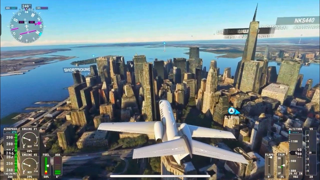 Ultimate Cityscape - Flying High Above New York in MS Flight Simulator ...