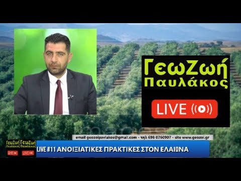 ΓΕΩΖΩΗ LIVE #11 ΑΝΟΙΞΙΑΤΙΚΕΣ ΠΡΑΚΤΙΚΕΣ ΣΤΟΝ ΕΛΑΙΩΝΑ - YouTube