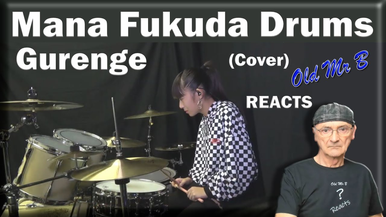 Mana Fukuda Drums LiSA / Gurenge / Demon Slayer (Cover) (Raction) - YouTube