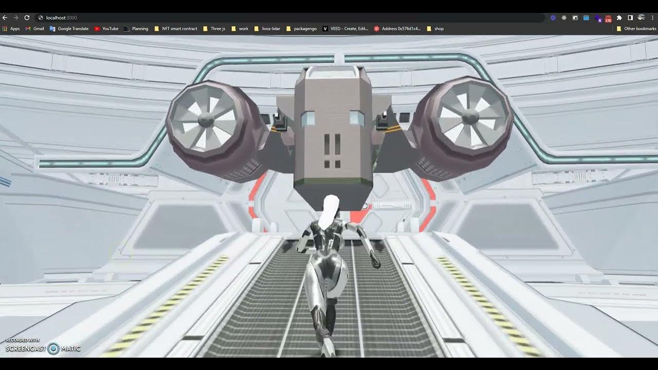 3d Metaverse Game Using Threejs Webgl Youtube